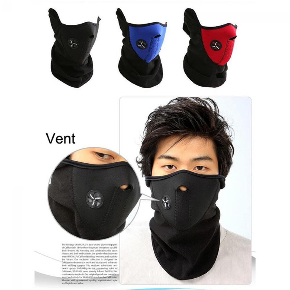 Unisex Ski Bike Veil Face Neck Mask Neoprene Sport Motorcycle | eBay