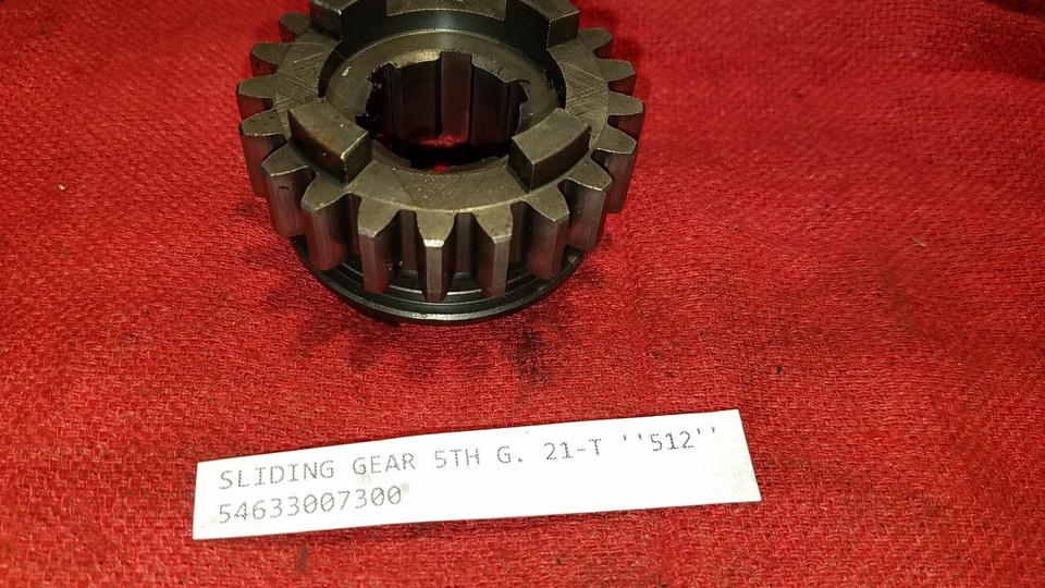 KTM 300 EXC 1994 TRANSMISSION SLIDING GEAR 5TH G. 21-T ''512 ...
