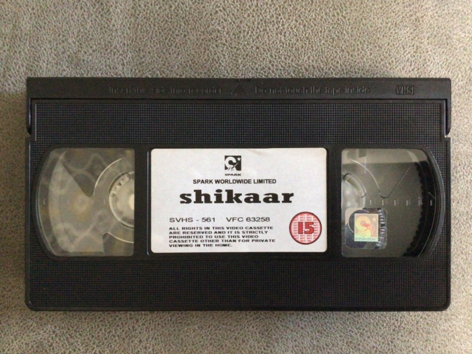Shikaar - *Jas Pandher *Sadhika - Bollywood Hindi Indian VHS Tape | eBay UK