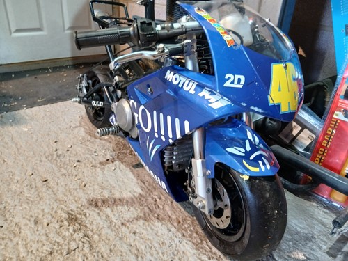 Race Water Cooled Mini Moto. Bit Scruffy But Runs And Fast | eBay UK