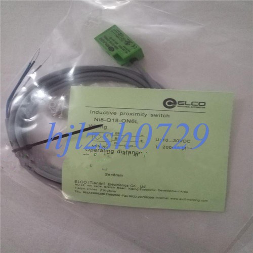1pc New ELCO Proximity Switch NI8-Q18-ON6L 3-wire NPN Normally Open | eBay
