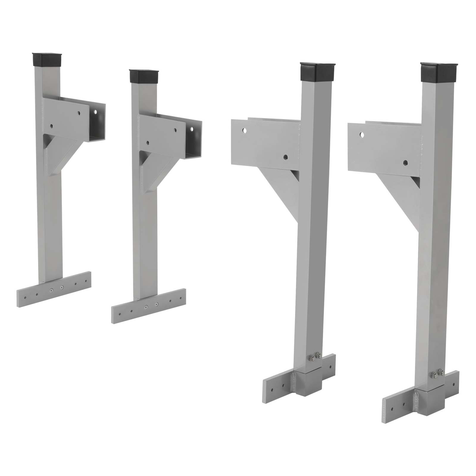 Adjustable Roof Ladder Rack Bracket Kit For Open or Enclosed Trailers ...