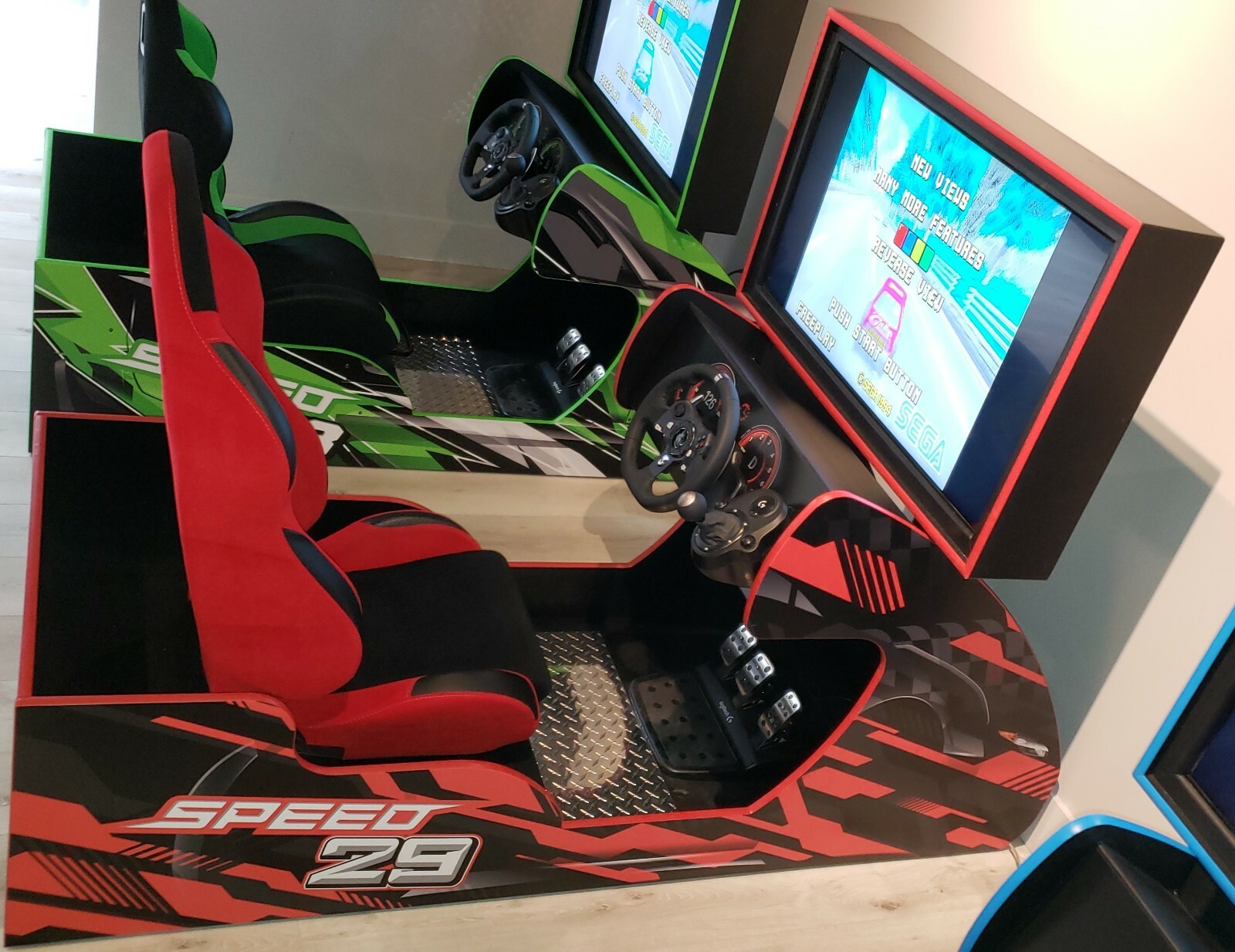 Racing Arcade Driving Simulator NEW works with MAME, PLAYSTATION, XBOX ...