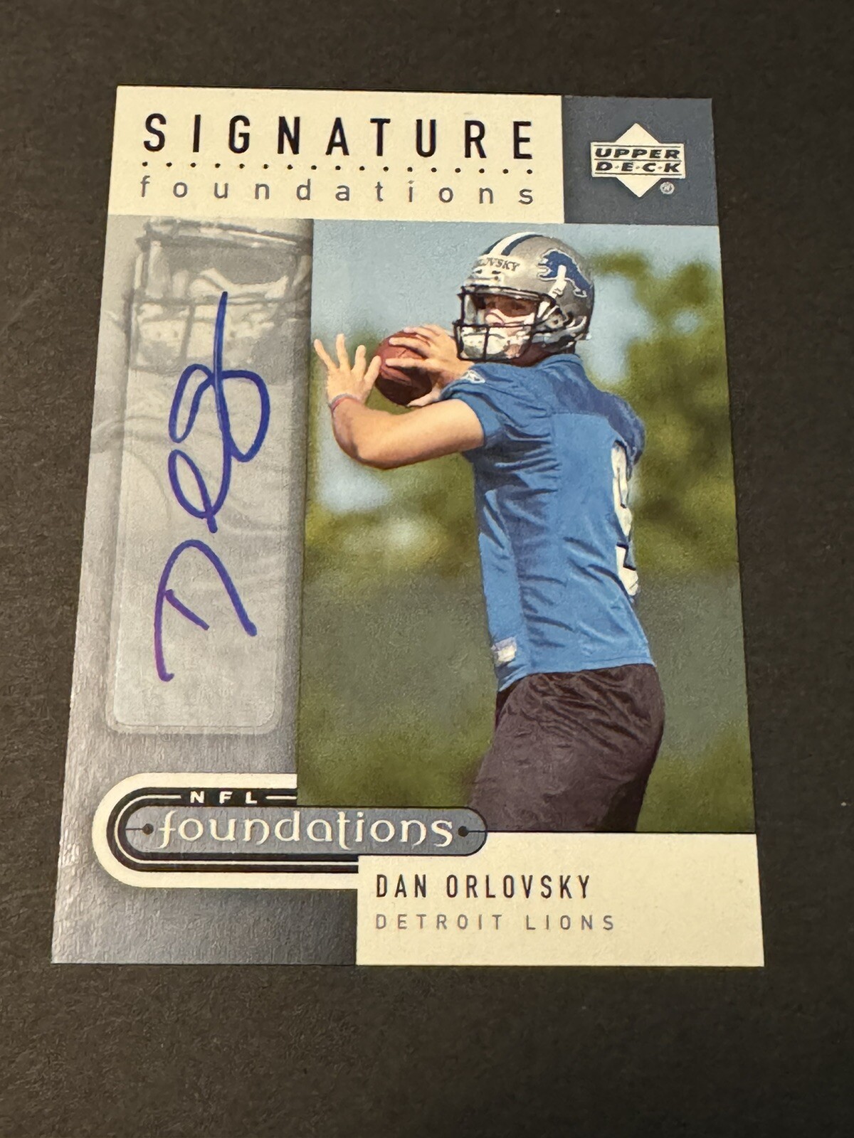 2005 Upper Deck NFL Foundations - Signature Foundations #SF-DO Dan ...