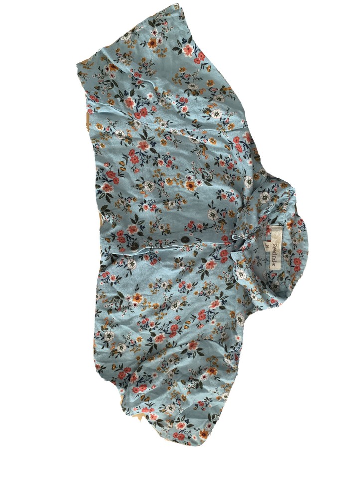 REWIND BRAND Womens NEW BUTTON UP SHIRT M Retail $36.00 SHIPS FREE(USA ...