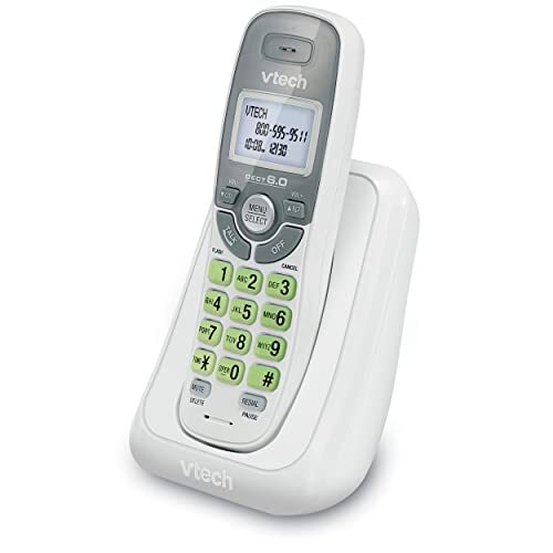 VTech CS6114 DECT 6.0 Cordless Phone with Caller ID Call Waiting and ...