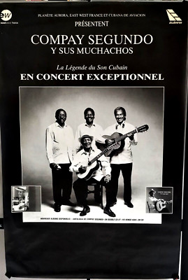 COMPAY SEGUNDO Affiche concert Tournée "Antologia" 1996 78x119cm | eBay
