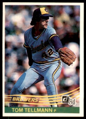 1984 Donruss Tom Tellmann Milwaukee Brewers #149 | eBay