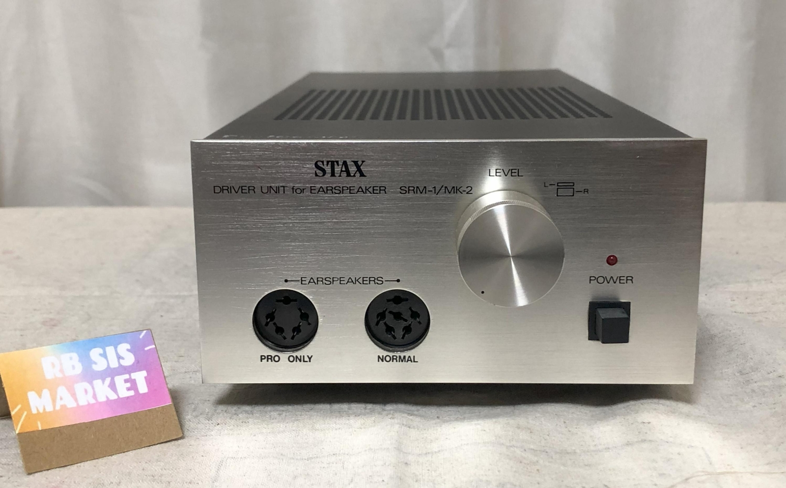 Stax SRM-1 MK-2 Professonal Electrostatic Headphone Driver Amplifier ...