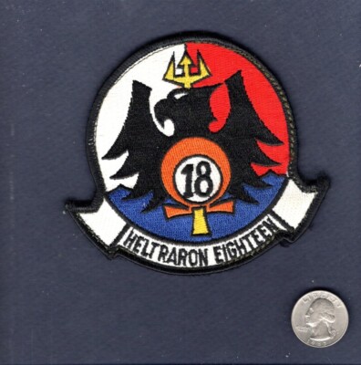 Flown Original HT-18 VIGILANT EAGLES US NAVY TH-57 Helicopter Squadron ...