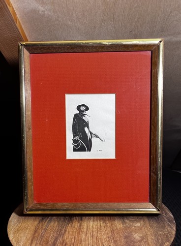 Framed Ron Mitchell’s Clint Eastwood “The Outlaw Josie Wales” Original ...