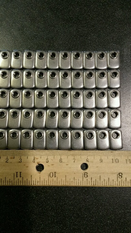 #10-32 Weld Nuts Spot Tab Type Offset Hole 18-8 Stainless (Pkg 50) | eBay