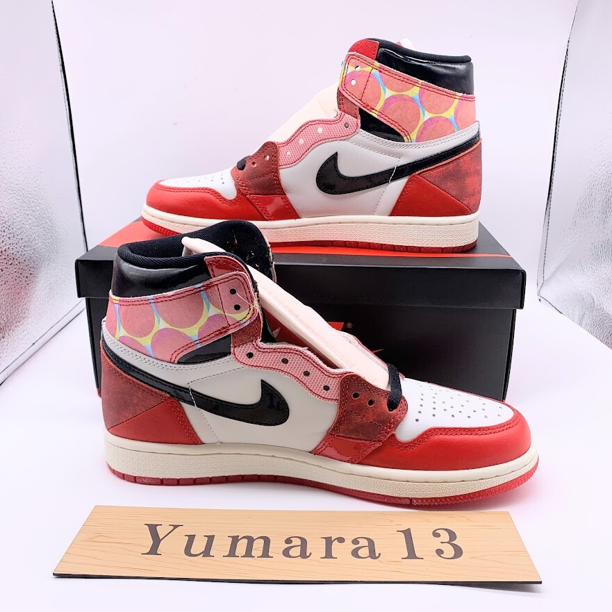 Nike Air Jordan 1 High OG Spiderman NEXT CHAPTER DV1748-601 Men's Size ...