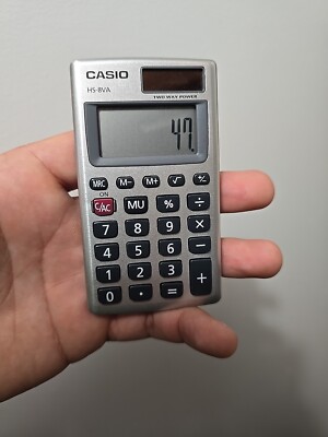 Casio HS-8V Basic Calculator 79767175870| eBay