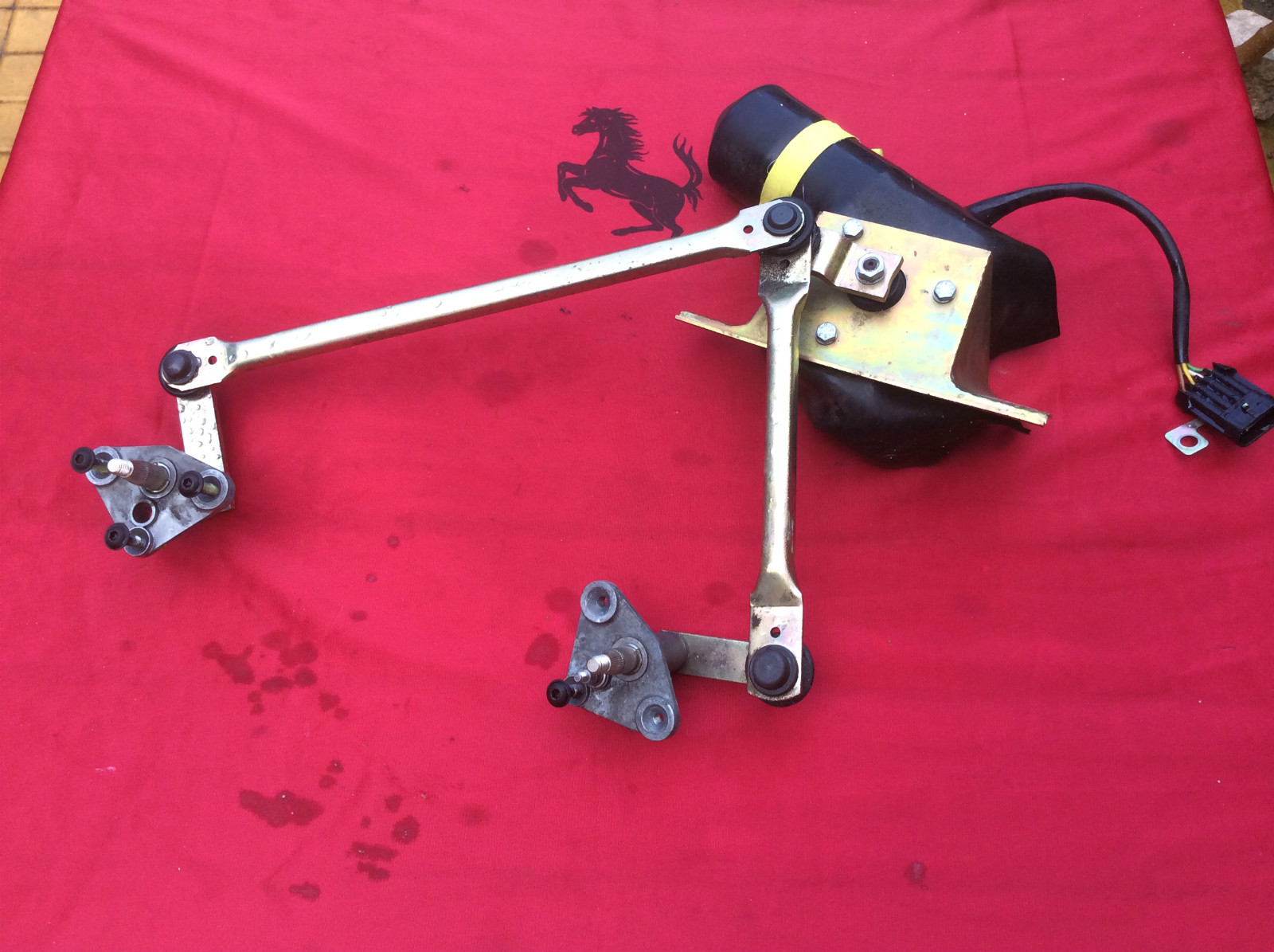 FERRARI 360,F430,COMPLETE WINDSHIELD WIPER LEVERAGE,LHD CAR P/N ...