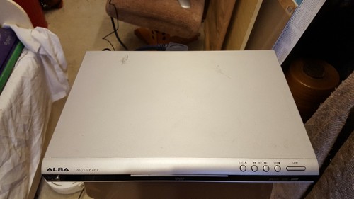 Alba Slim Dvd Cd Player Model dvd65/b.No remote control.Preowned item.g ...