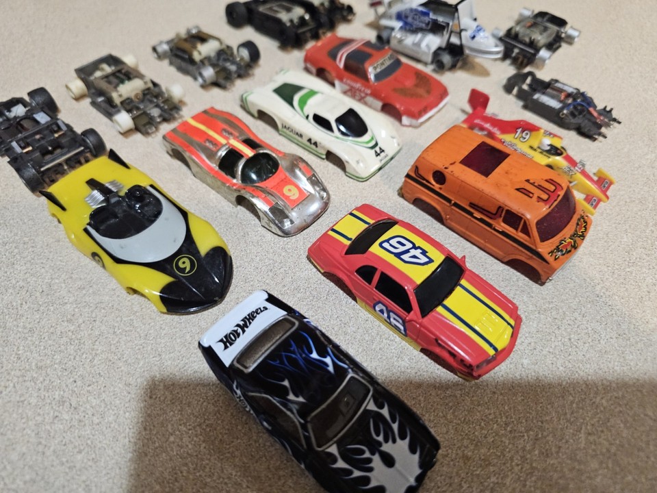 Slot Car Mixed Lot Vintage Tyco AFX Life Like Bench Tested Parts Lot | eBay