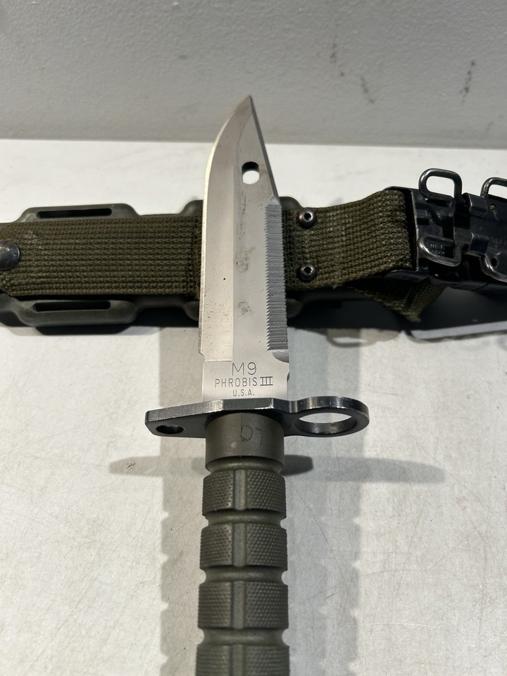 PHROBIS III Military Fixed Blade with Scabbard Case Sheath #33 | eBay
