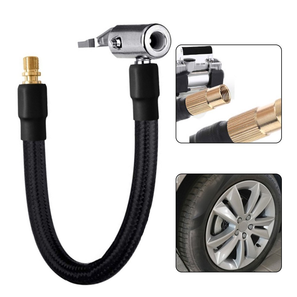 Convenient Tire Valve Adapter with Extension Hose for effortless tire ...