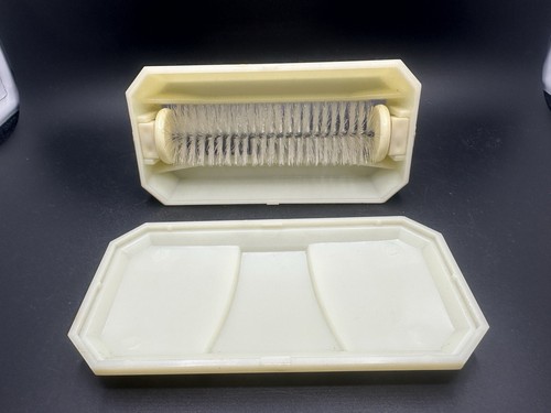 Vtg Fuller Brush Ivory Bakelite Silent Butler Table crumb sweeper 5 1 ...