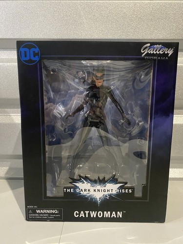CATWOMAN DIAMOND SELECT GALLERY DC COMICS BATMAN DARK KNIGHT RISES PVC ...