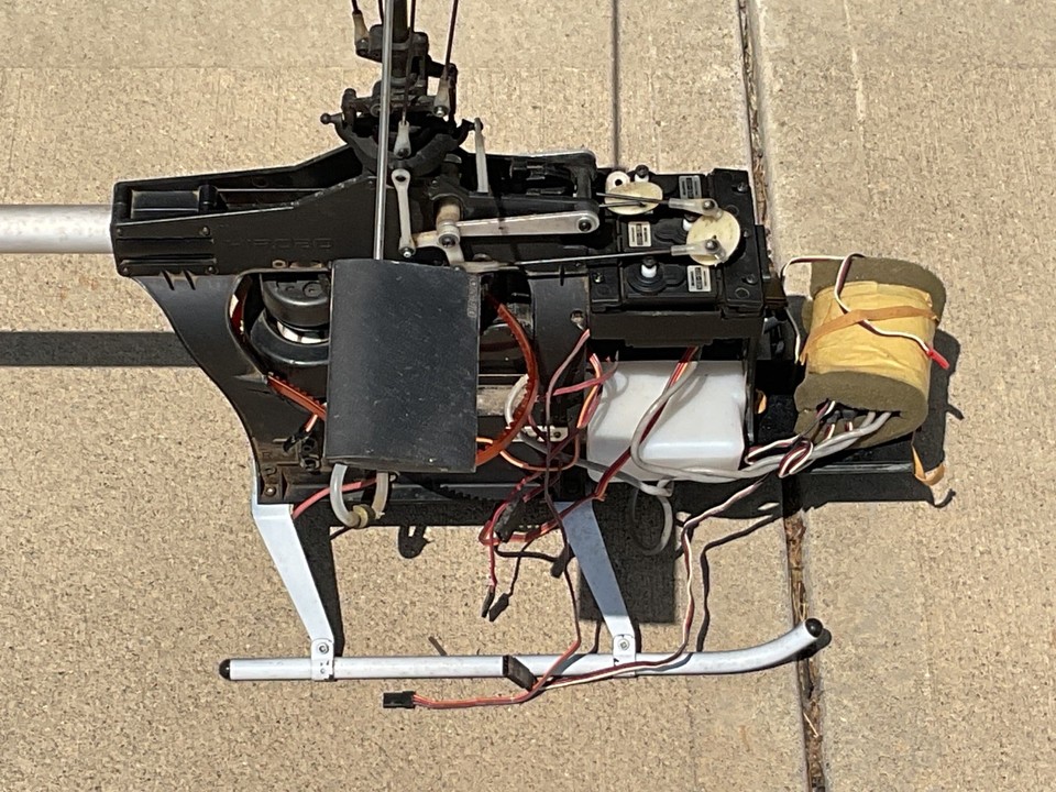 Vintage Hirobo Shuttle Nitro RC Helicopter With O.S. Max 28F Engine 🚁 ...