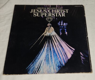 Jesus Christ Superstar Record Album Vinyl LP DL7-1503 Decca Broadway ...