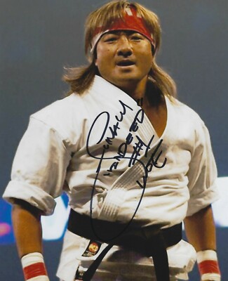 Funaki Autographed Signed 8x10 Photo - WWE WWF Wrestling Kung Fu Sho ...