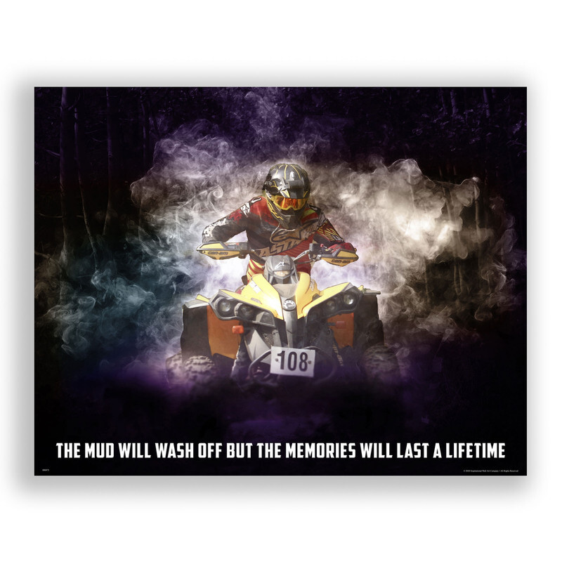 Four wheeler ATV UTV Offroad Vehicle Powersports Poster Print Wall ...