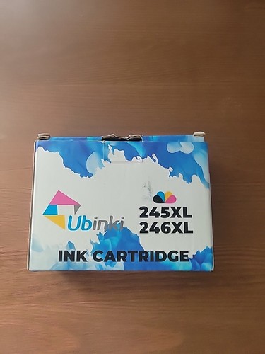 245xl 246xl Ink Cartridge Black Tri Color Ubinki Brand New Open Box ...