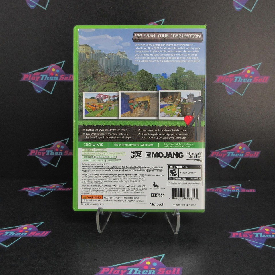 Minecraft Xbox 360 - Complete CIB | eBay