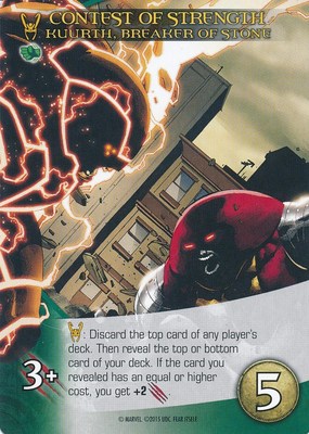 KUURTH, BREAKER OF STONE JUGGERNAUT Upper Deck Marvel Legendary CONTEST ...