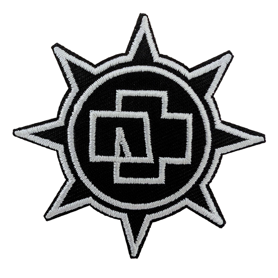 Rammstein Patches, Iron On Embroidery Band Patches, Rammstein Logo ...