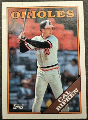 1988 Topps #650 Cal Ripken Misprint | eBay