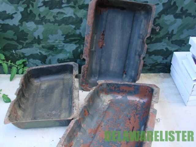 Vtg. US Military ARMY Truck/JEEP M151 A1/A2 Battery Box Metal Cover/Lid ...