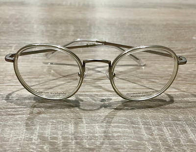 NEW PRODESIGN DENMARK 4149 c. 1112 SILVER CLEAR EYEGLASSES GLASSES 49 ...