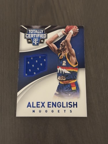 2014-15 Panini Totally Certified Jerseys Blue Parallel /99 #2 ALEX ...