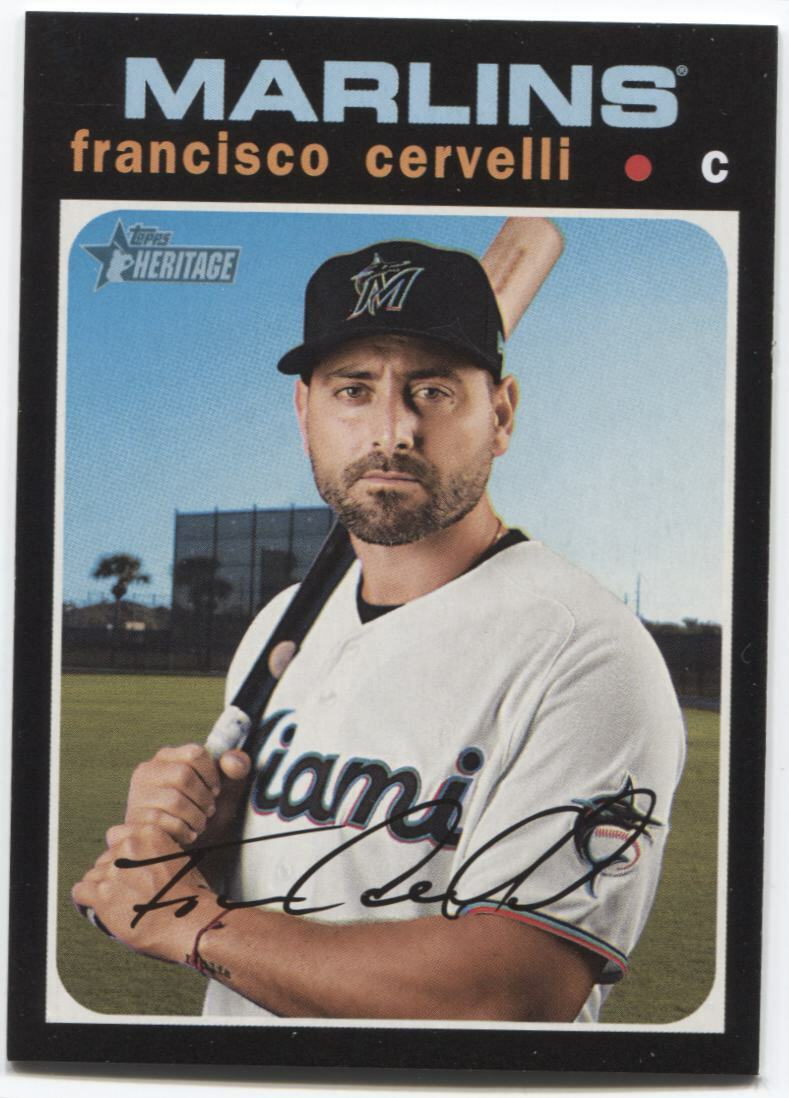 FRANCISCO CERVELLI 2020 Topps Heritage High Number Card #532 - MIAMI ...