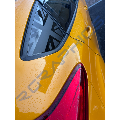 Ford Focus MK3 3.5 (2012-2018) rear quarter window decals union jack ST ...