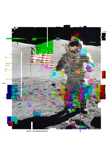 Moon Landing Portrait, Personal Wall Art, Famous, Iconic, Bespoke, A4 ...