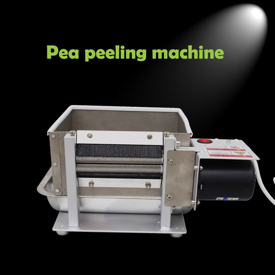 OPEN BOX! 220V Electric Pea Peeling Machine Edamame Sheller 40W 8-15KG ...
