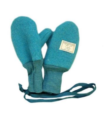 PICKAPOOH Mittens 100% MERINO wool Baby Newborn fleece gloves arm ...