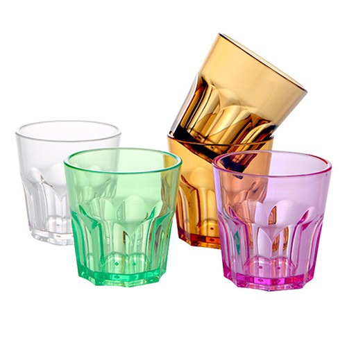 Octagonal Cups 160ml Wedding Wine Glasses Drinkware Transparent ...
