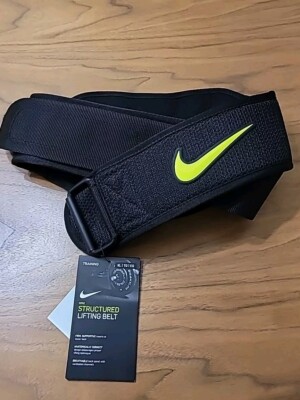 Nike Structured Weight Lifting Training Belt Size X-LARGE. NEW | eBay