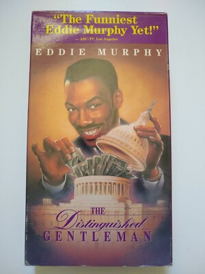 The Distinguished Gentleman (VHS, 1993) Eddie Murphy Digitally Mastered ...