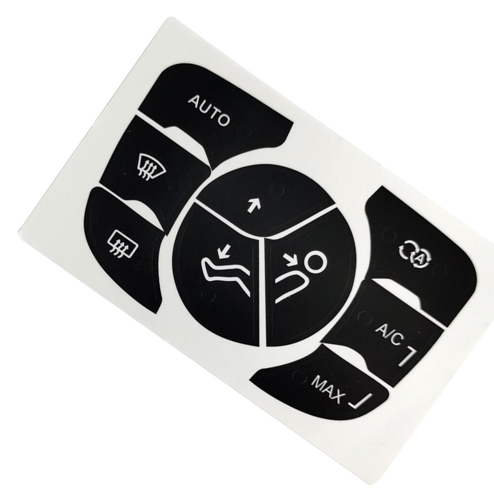Worn Repair Kit Decals Stickers Push Button For C4 Push Button Sticker ...