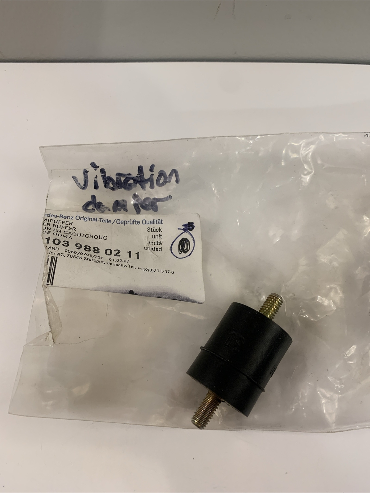 🔥Air Cleaner Mount Vibration Damper Mercedes W124 W126 W201 260E 300E ...