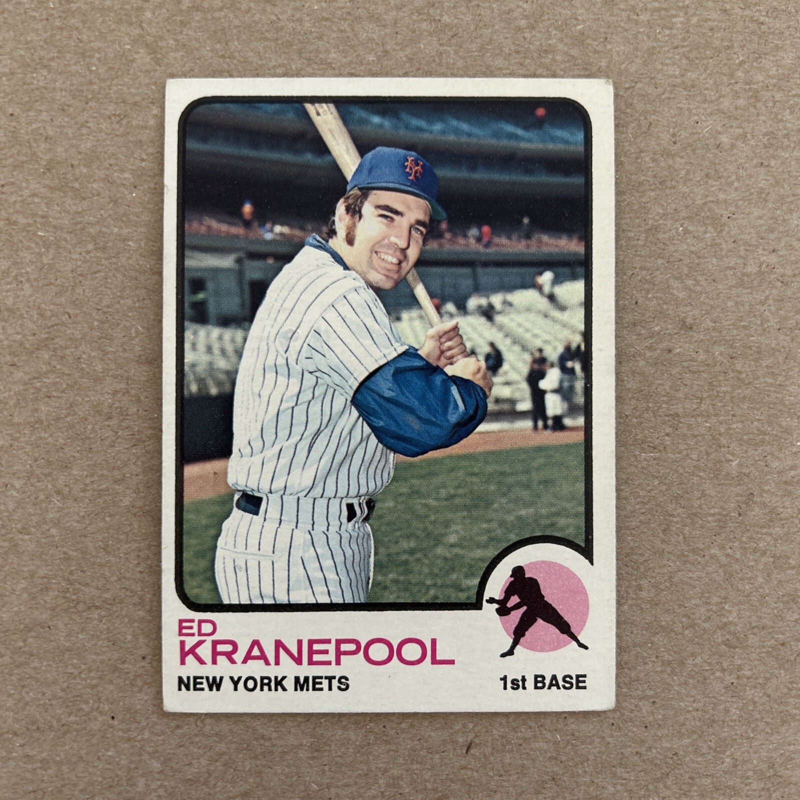 1973 Topps Baseball Ed Kranepool New York Mets Card #329 | eBay