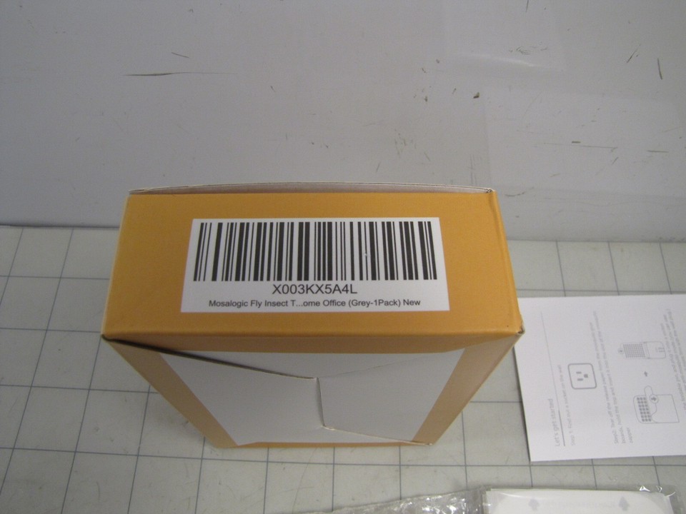 Mosalogic Plug-In UVA Flying Insect Trap Starter Fly Mosquito Fruit ...