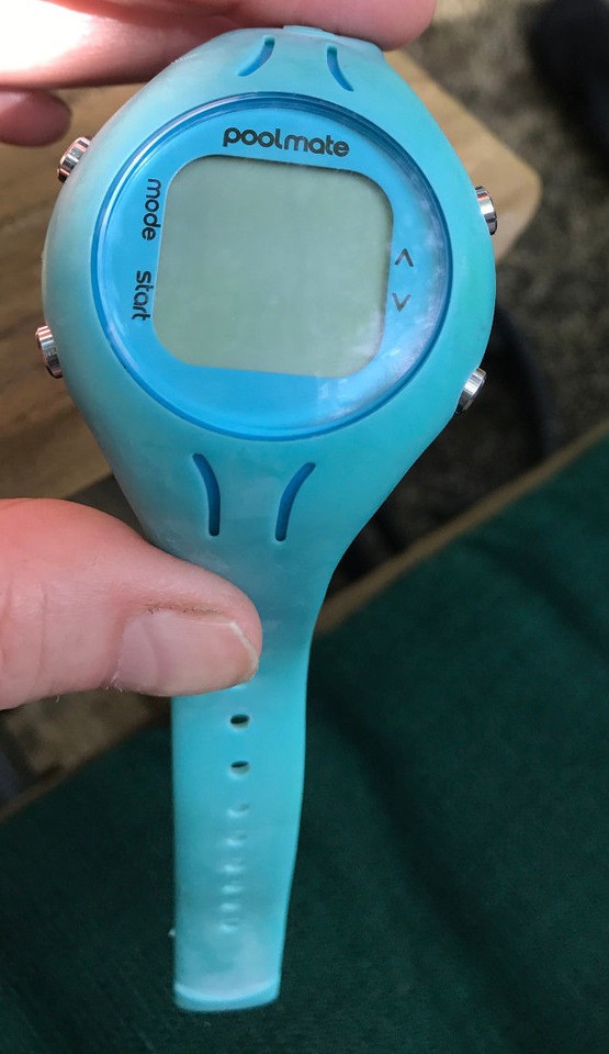 Swimovate Pool Mate Watch, Speed,Distance and Computer for swimmer Blue and Grey | eBay